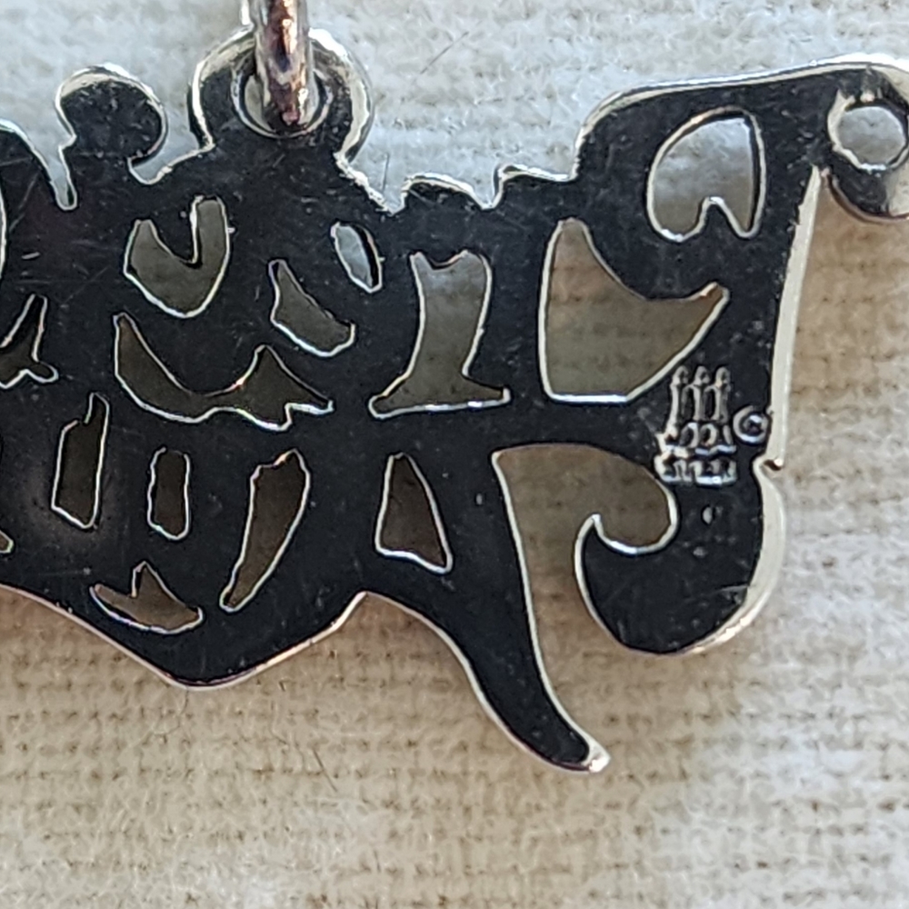 James Avery Precious Aunt Sterling Silver Charm - Gem